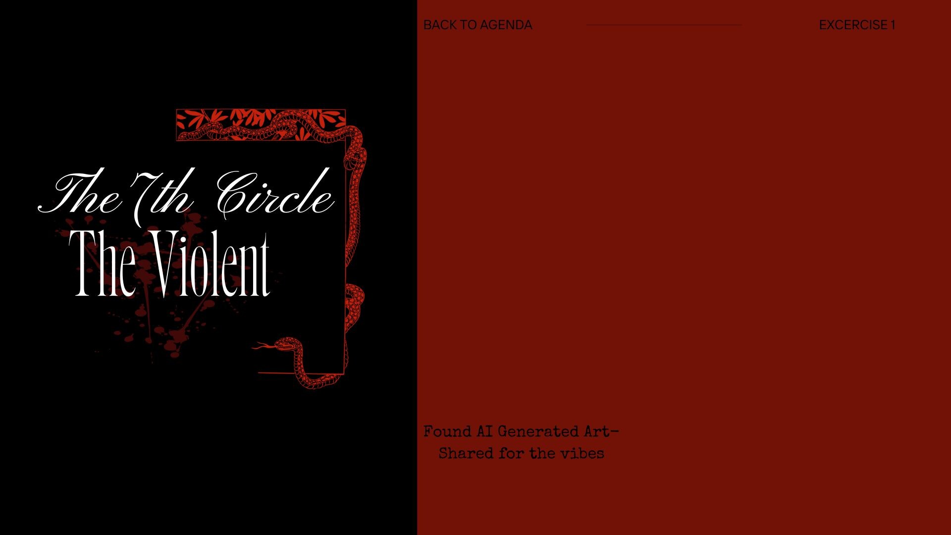 ArtStation - The 7th Circle (The Violent)- Level Design & Assets