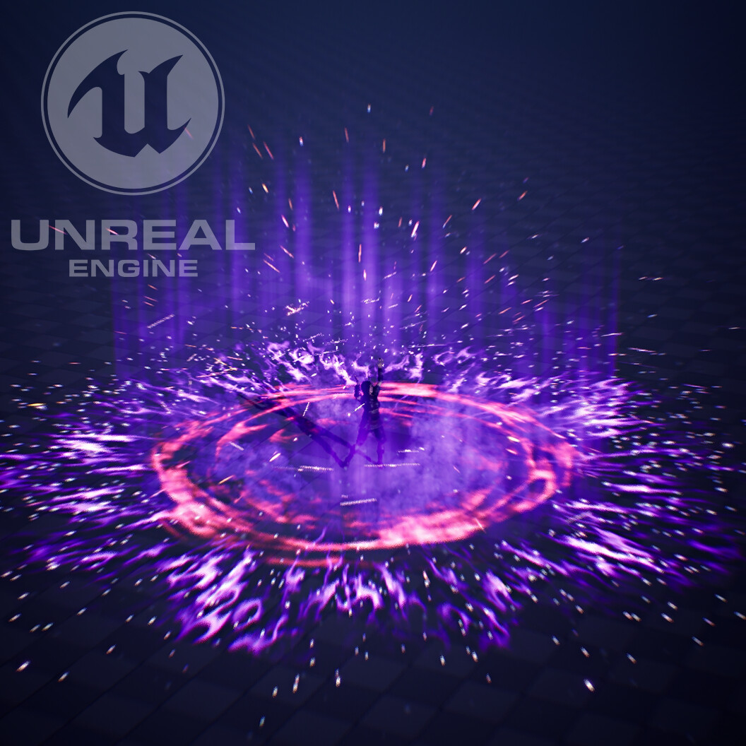 ArtStation - Study work. Magic AOE