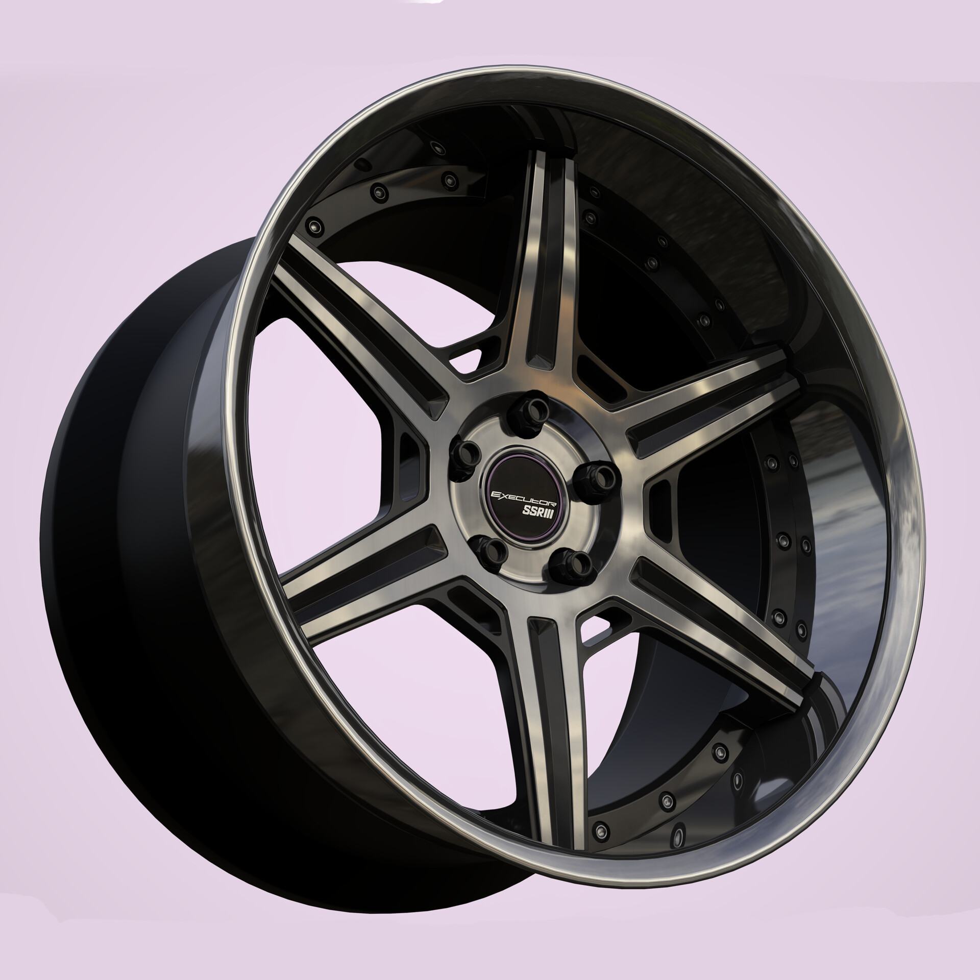 ArtStation - SSR Executor RC06R Rim/Wheel Free 3D Model