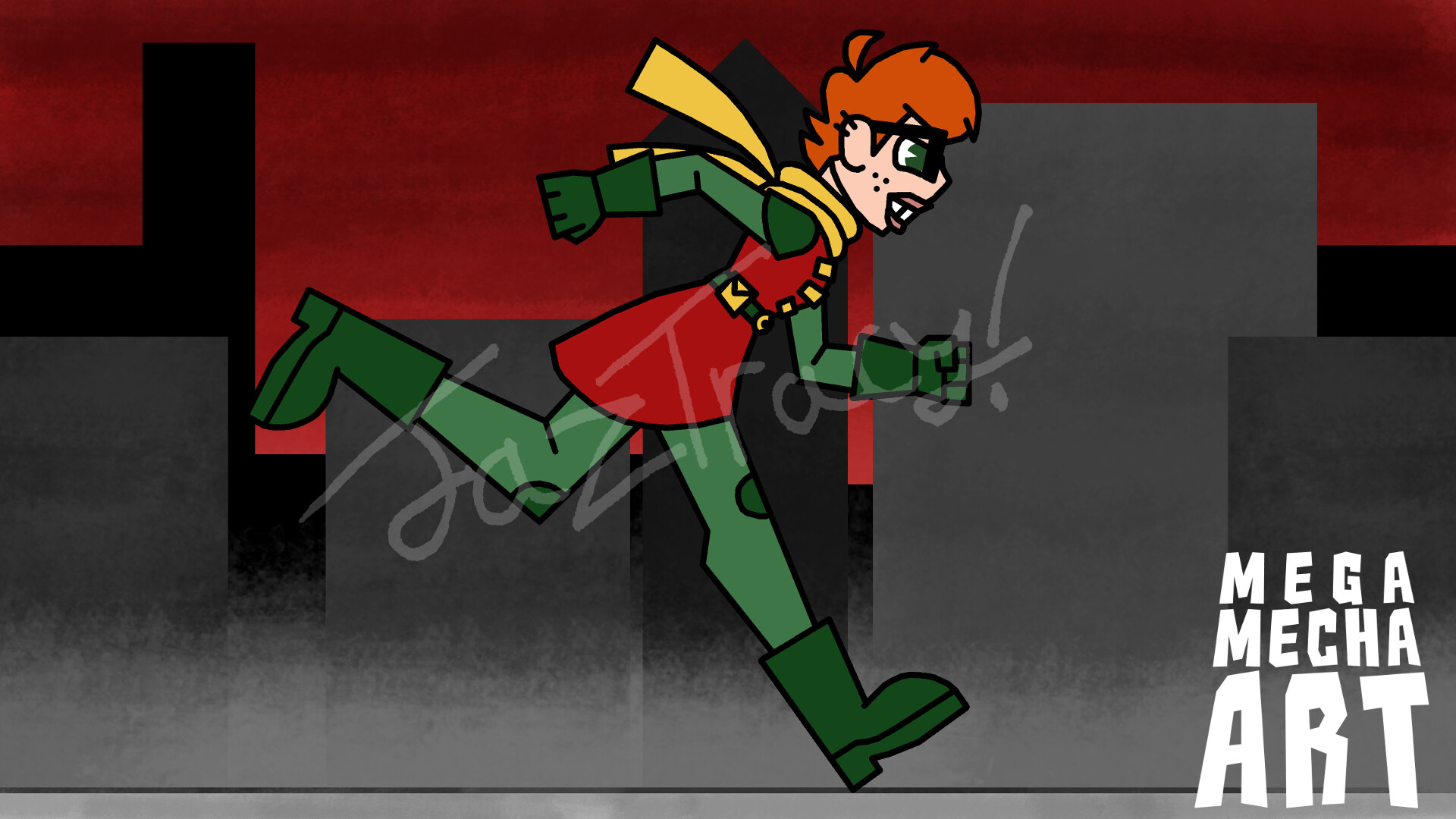 ArtStation - Robin's Run!