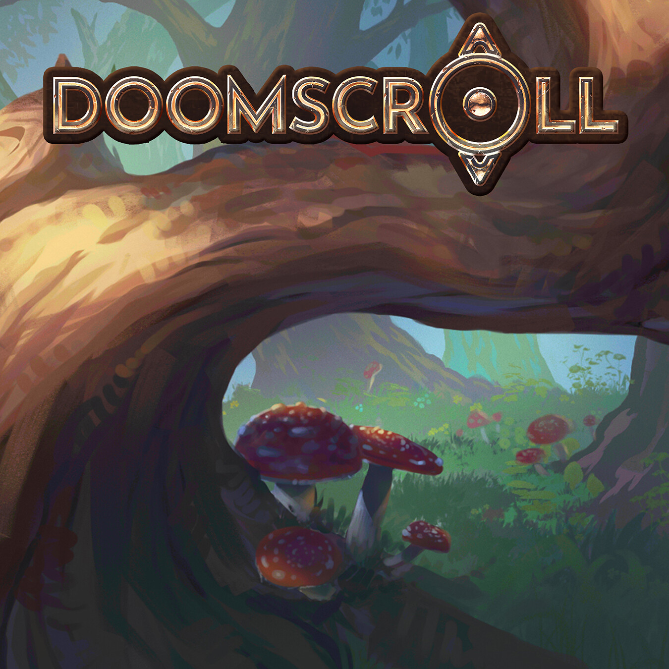 ArtStation - Save the Treefolk Shirt Illustration and Feedback - Doomscroll Card