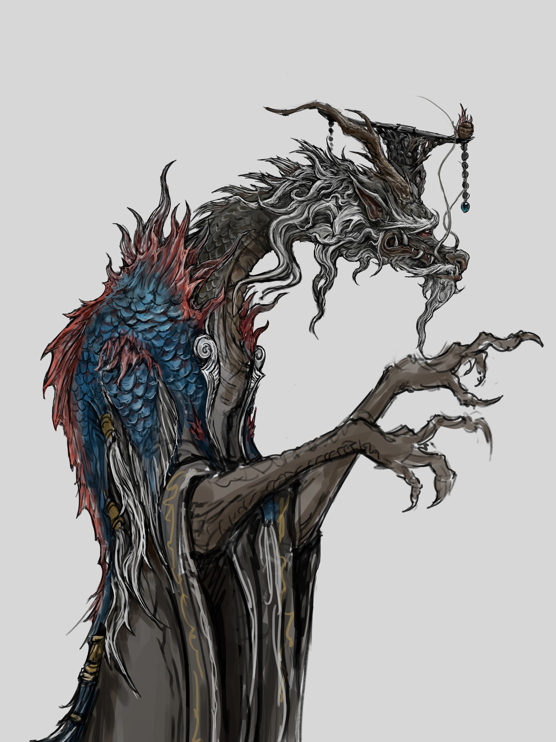 ArtStation - old dragon