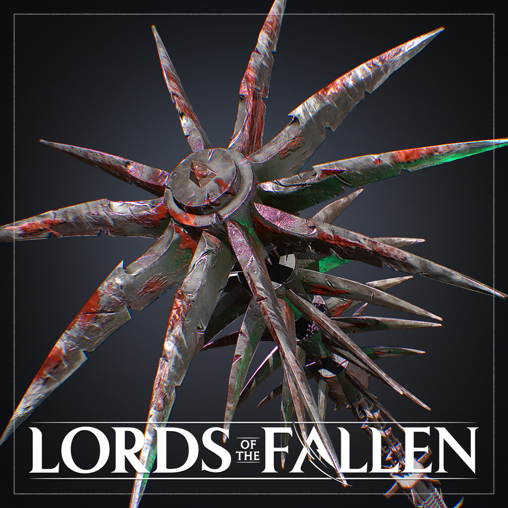 ArtStation - Lords Of The Fallen - Weapon Fire Witch