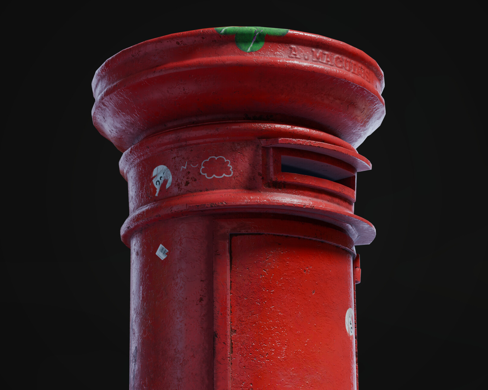 ArtStation - Public Mailbox from Buenos Aires