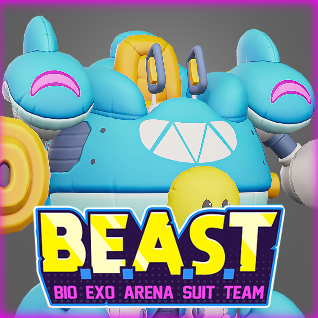 ArtStation - B.E.A.S.T BIO EXO ARENA SUIT TEAM