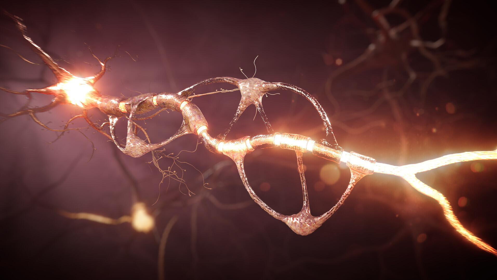 ArtStation - Neuron Firing