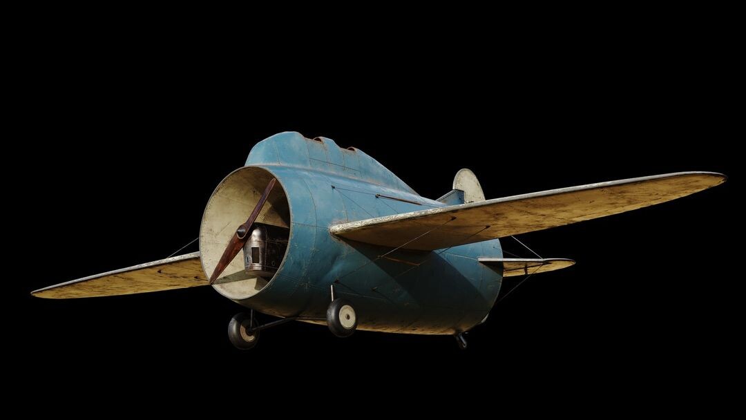 ArtStation - Italian Stipa-Caproni experimental aircraft