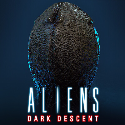 ArtStation - alien ovomorph ( Aliens: Dark Descent )