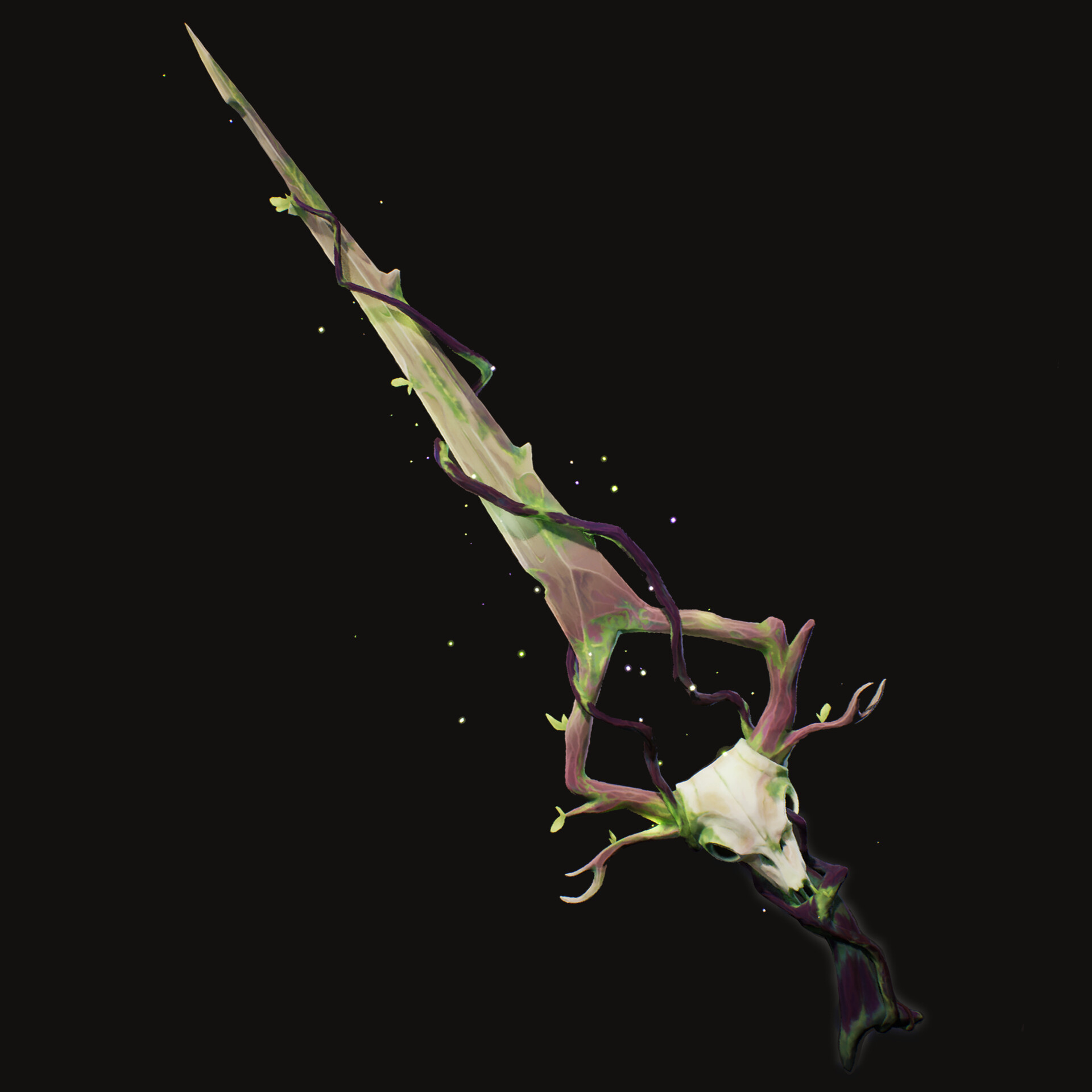 ArtStation - Deer Skull Sword