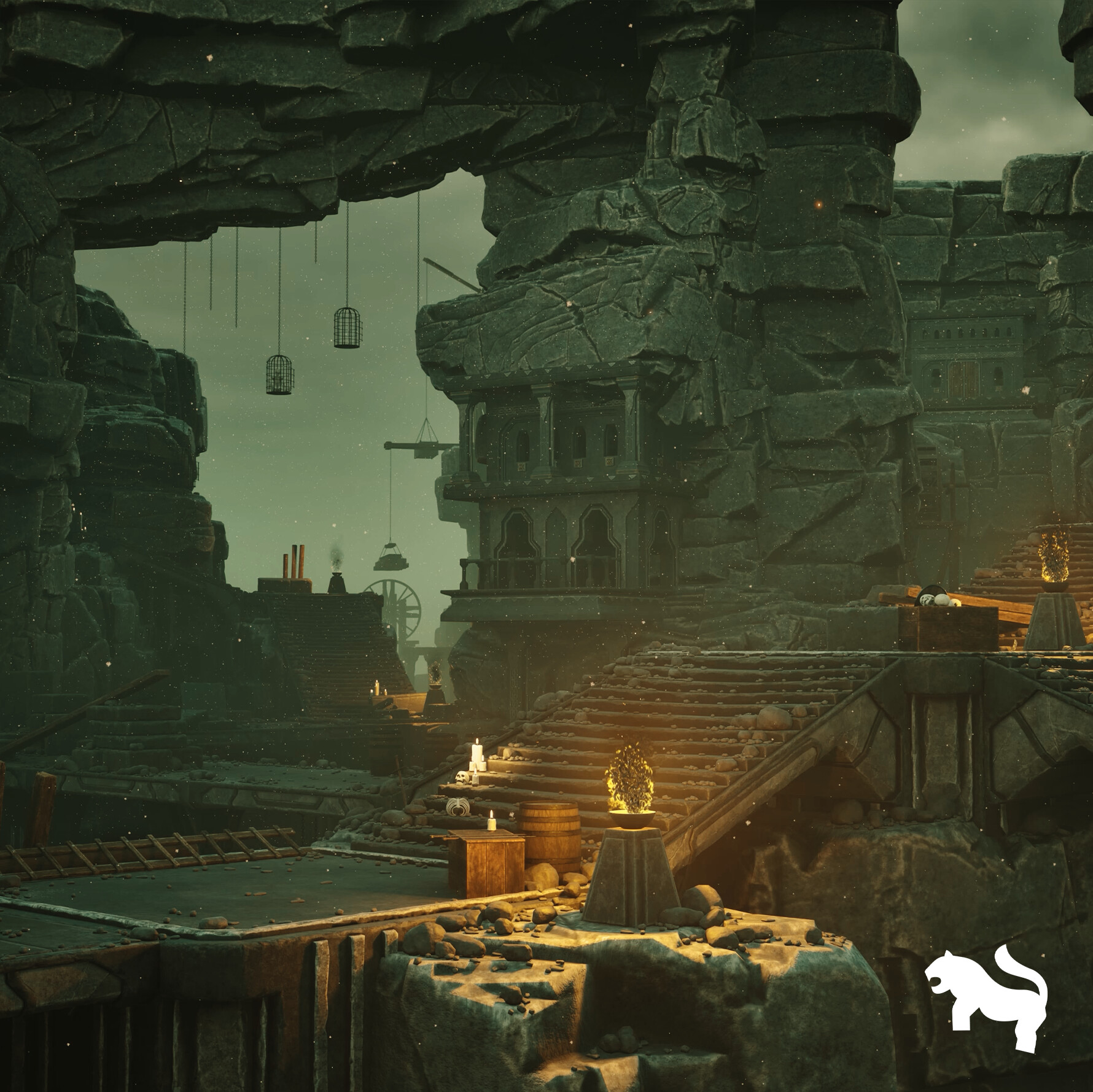 ArtStation - Dwarven Dungeons Environment