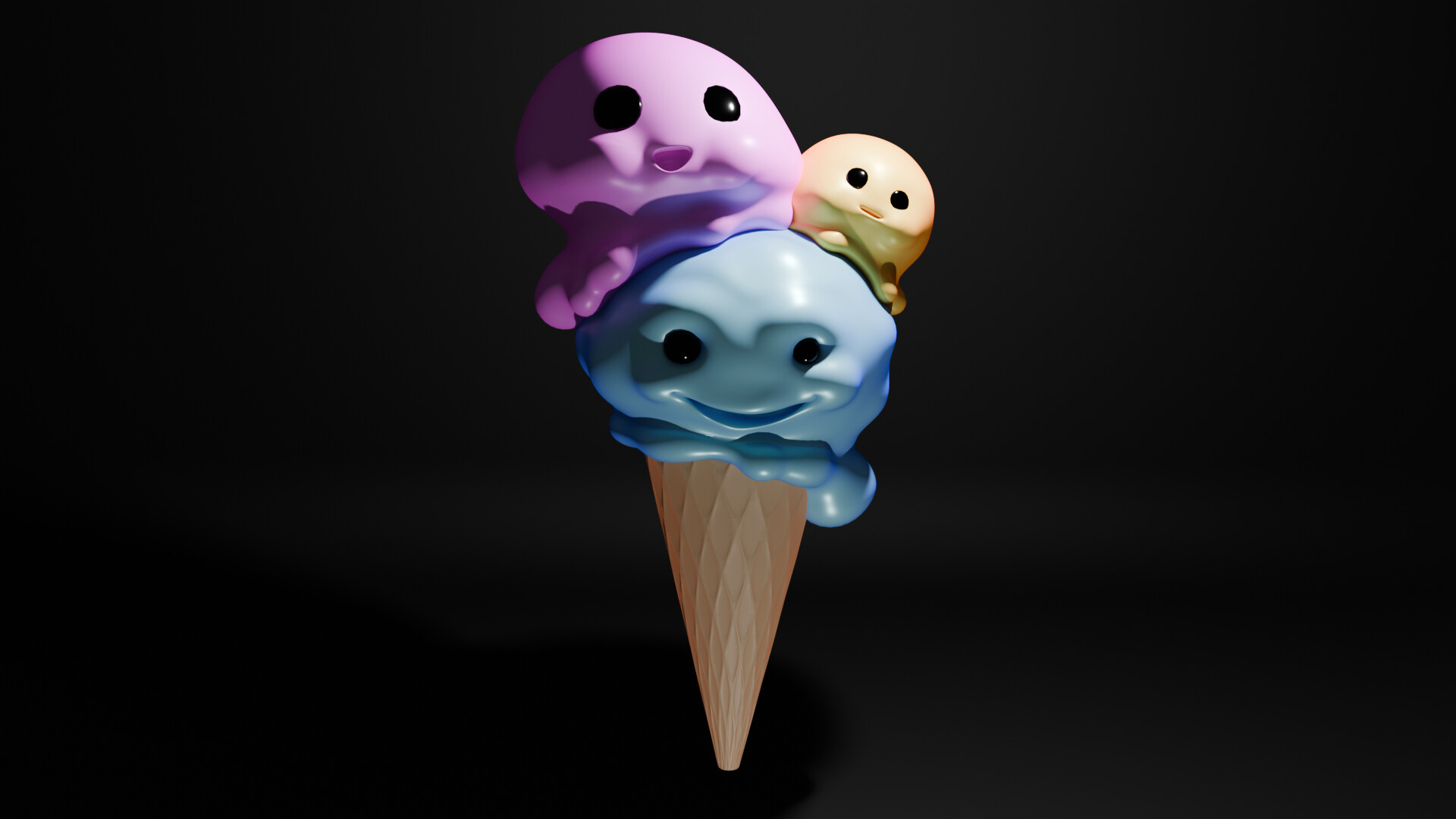 ArtStation - Creepy Ice Cream