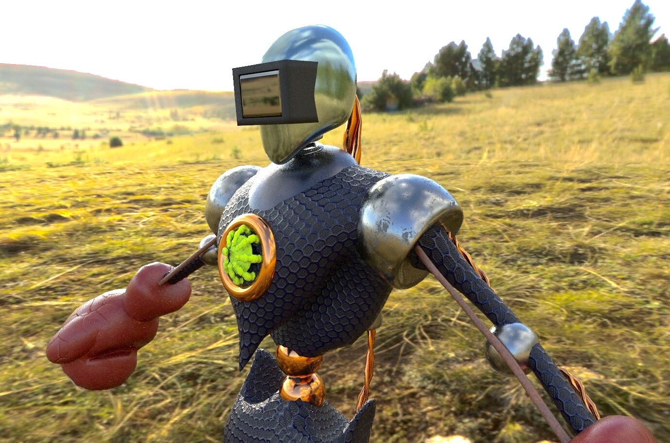 ArtStation - Robot Boxer