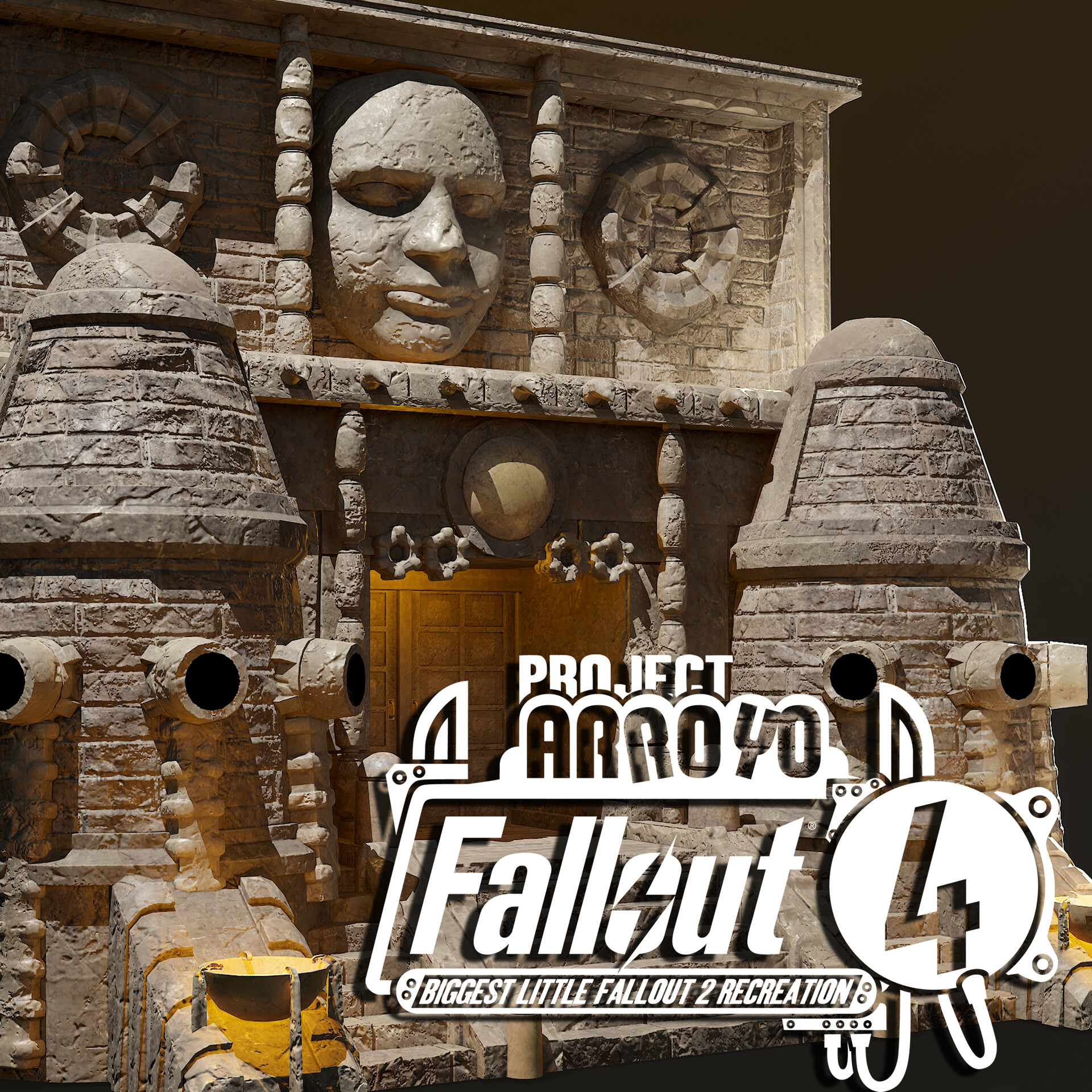 ArtStation - Temple of Trials Texture Work for Project Arroyo