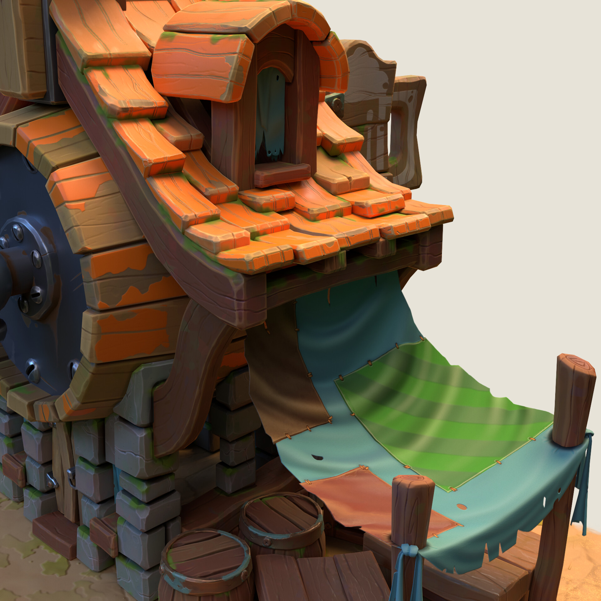 ArtStation - Tavern Barrel