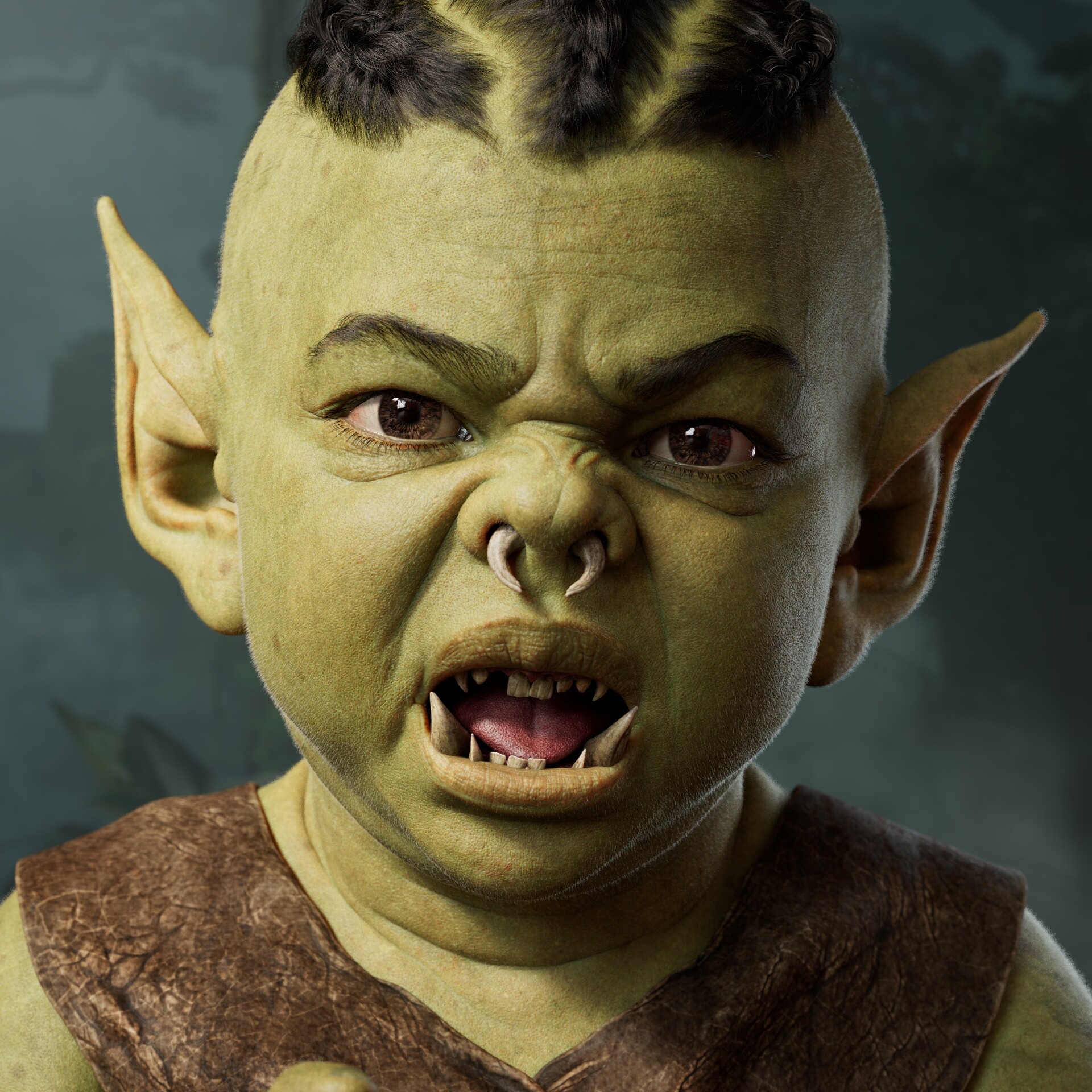 ArtStation - Bebê Orc