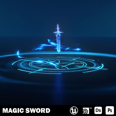 ArtStation - MAGIC SWORD - REALTIME VFX