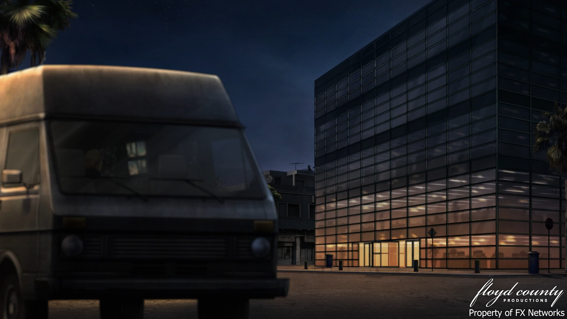 ArtStation - Archer S14 E04 3D Environment: Vegas Office