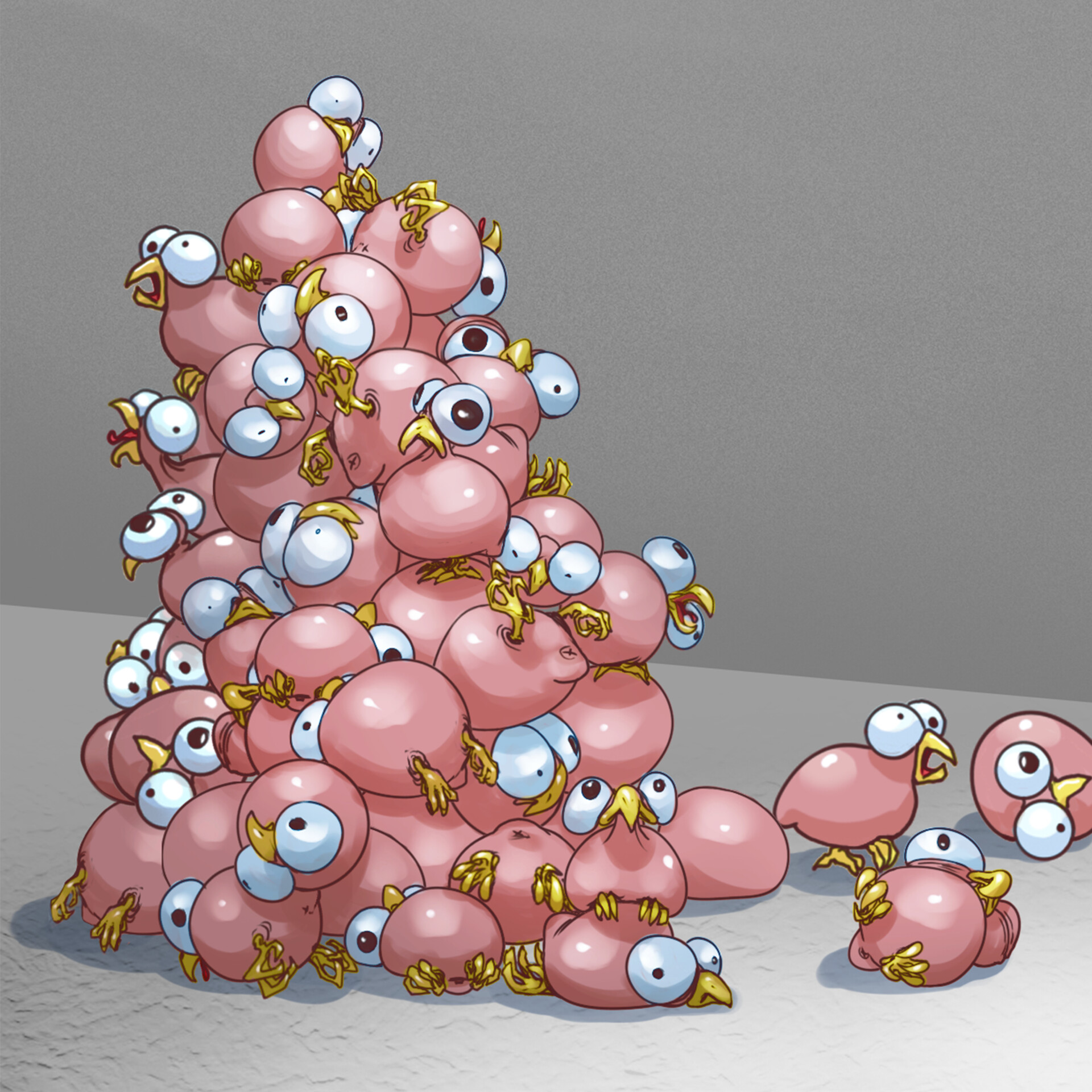 ArtStation - Introducing Birdies