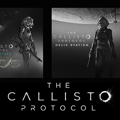 ArtStation - The Callisto Protocol - Audio Series Banner Exploratory Comps