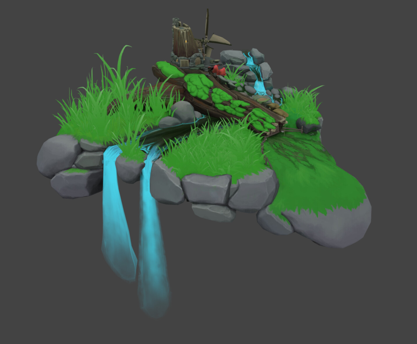 ArtStation - Log Cabin