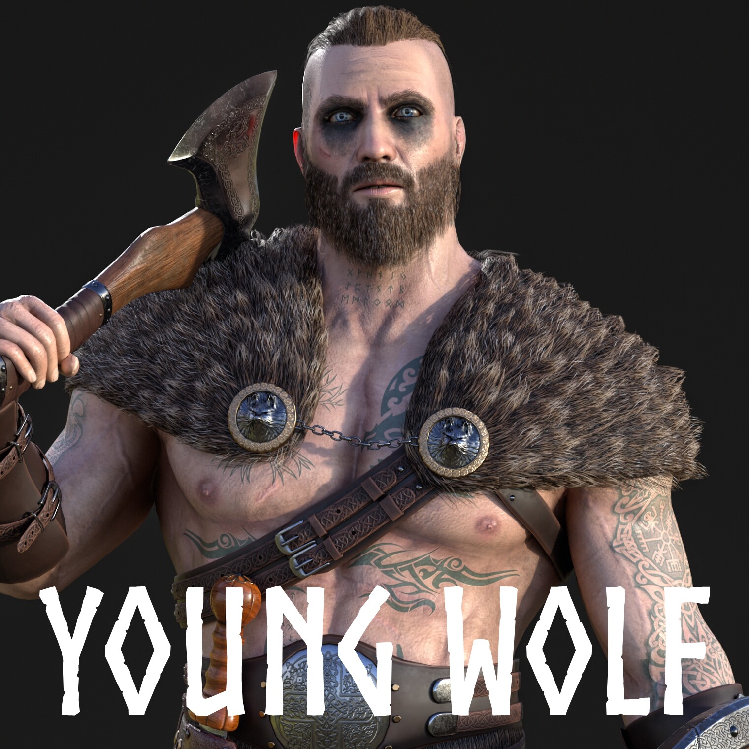 ArtStation - Young Wolf