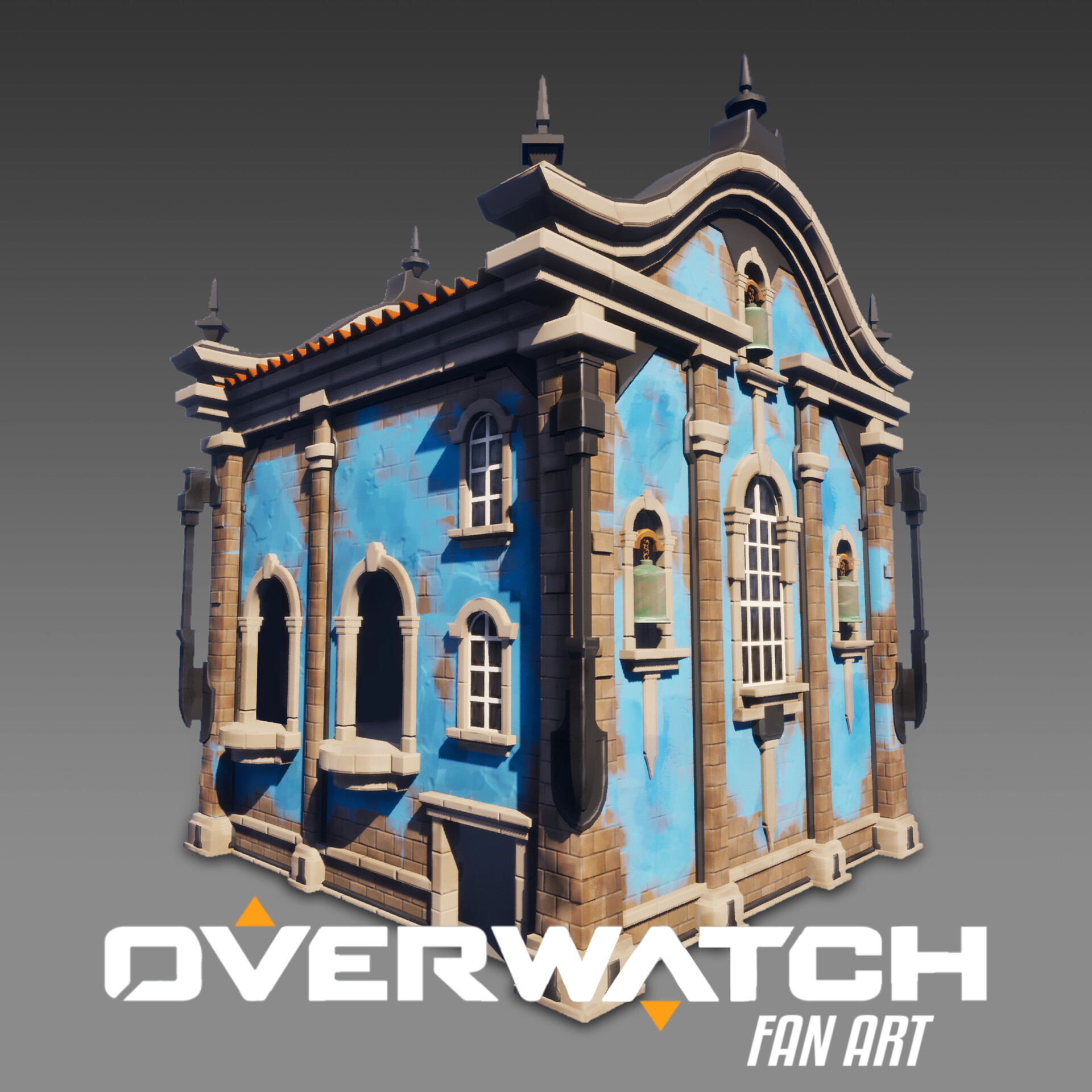 ArtStation - Overwatch Environment Fan Art