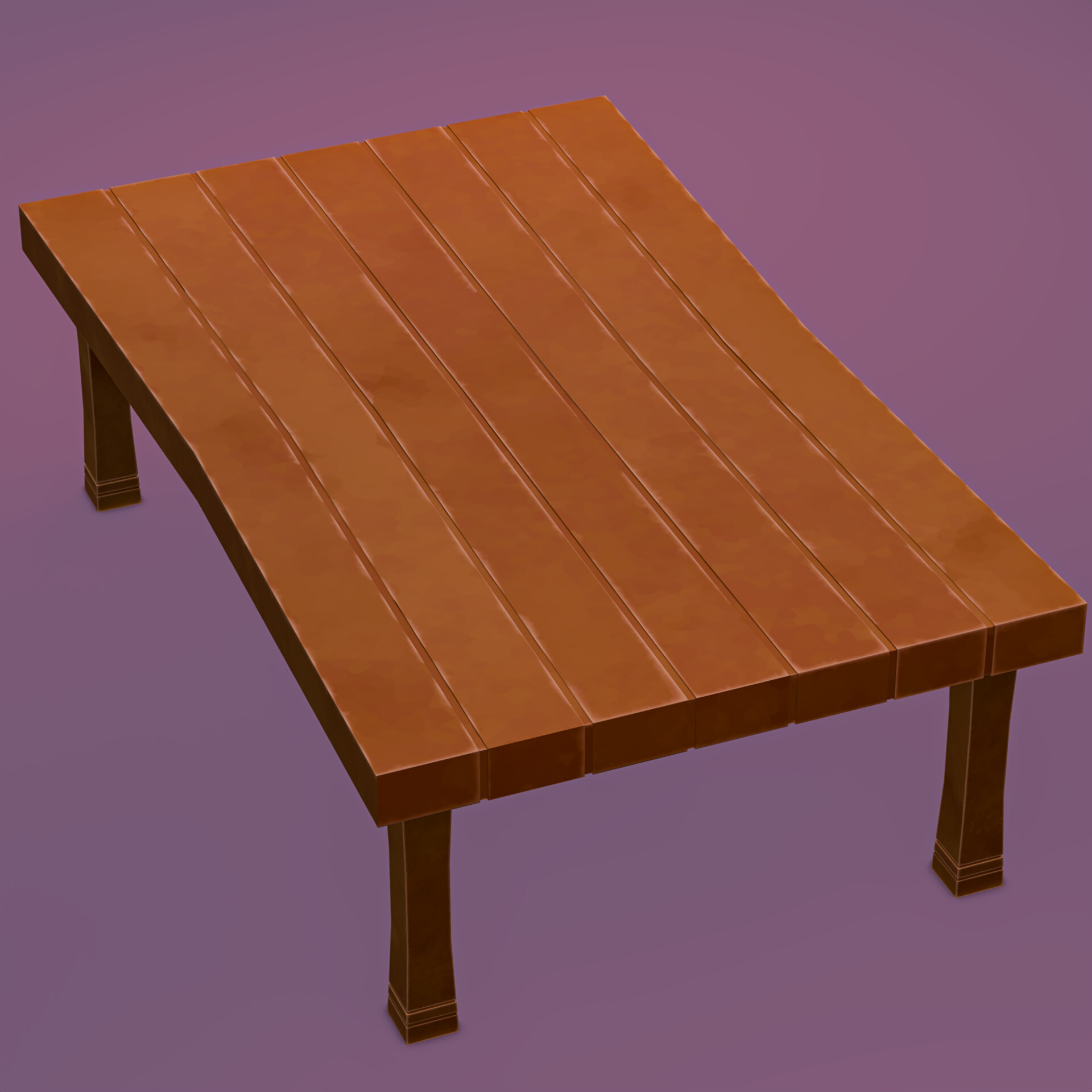 ArtStation - Wooden Table