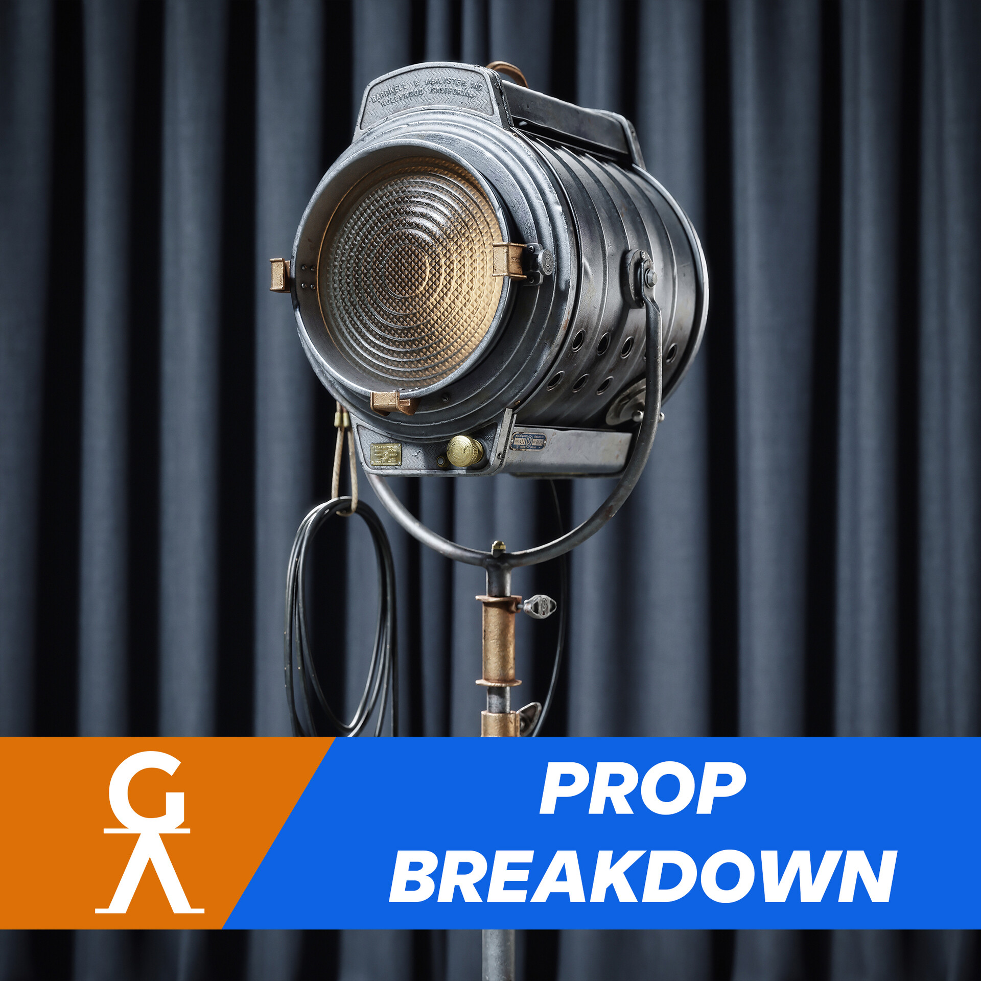 ArtStation - Vintage Movie Light - Prop Breakdown - David Makarov