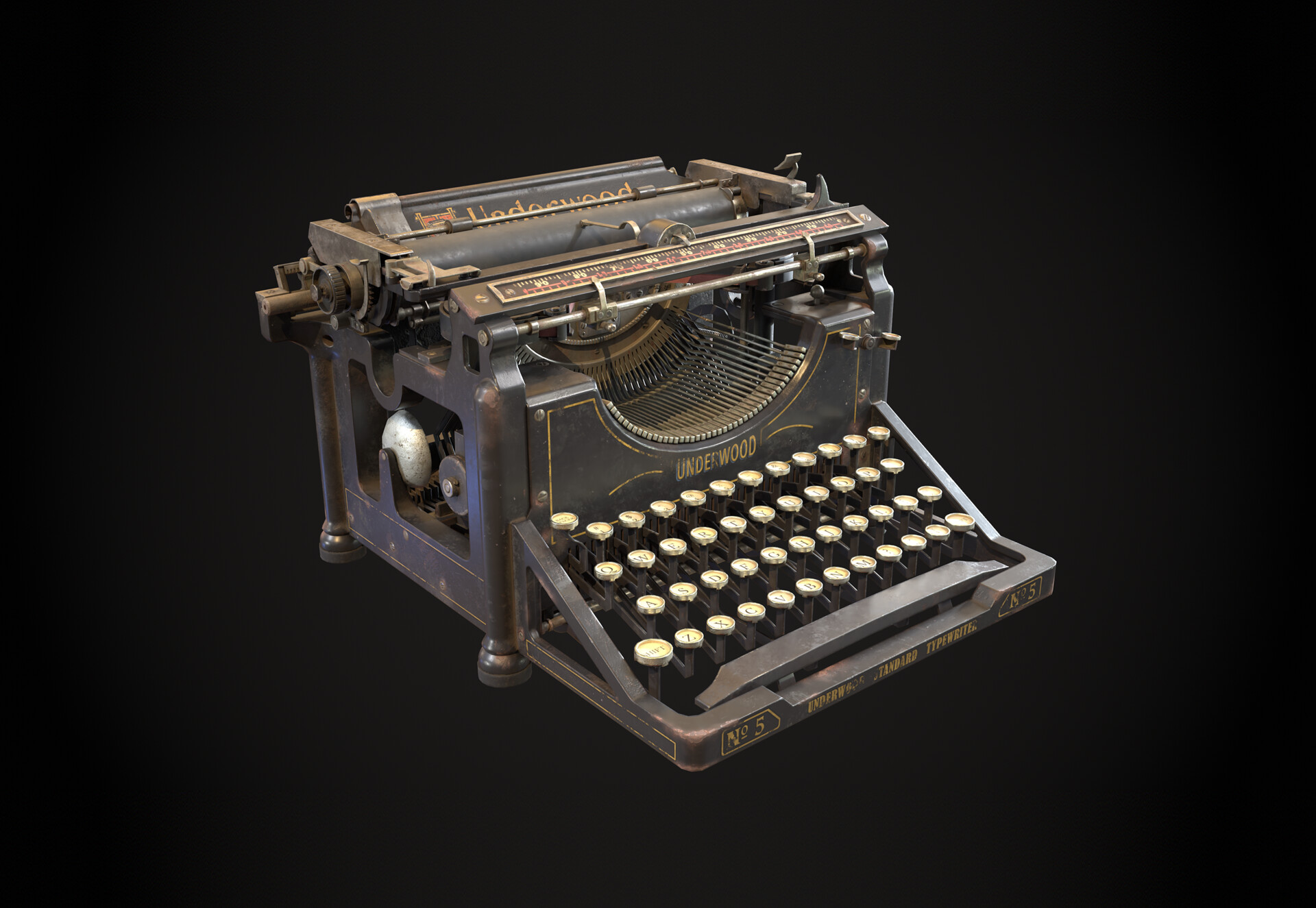 ArtStation - Typewriter Underwood
