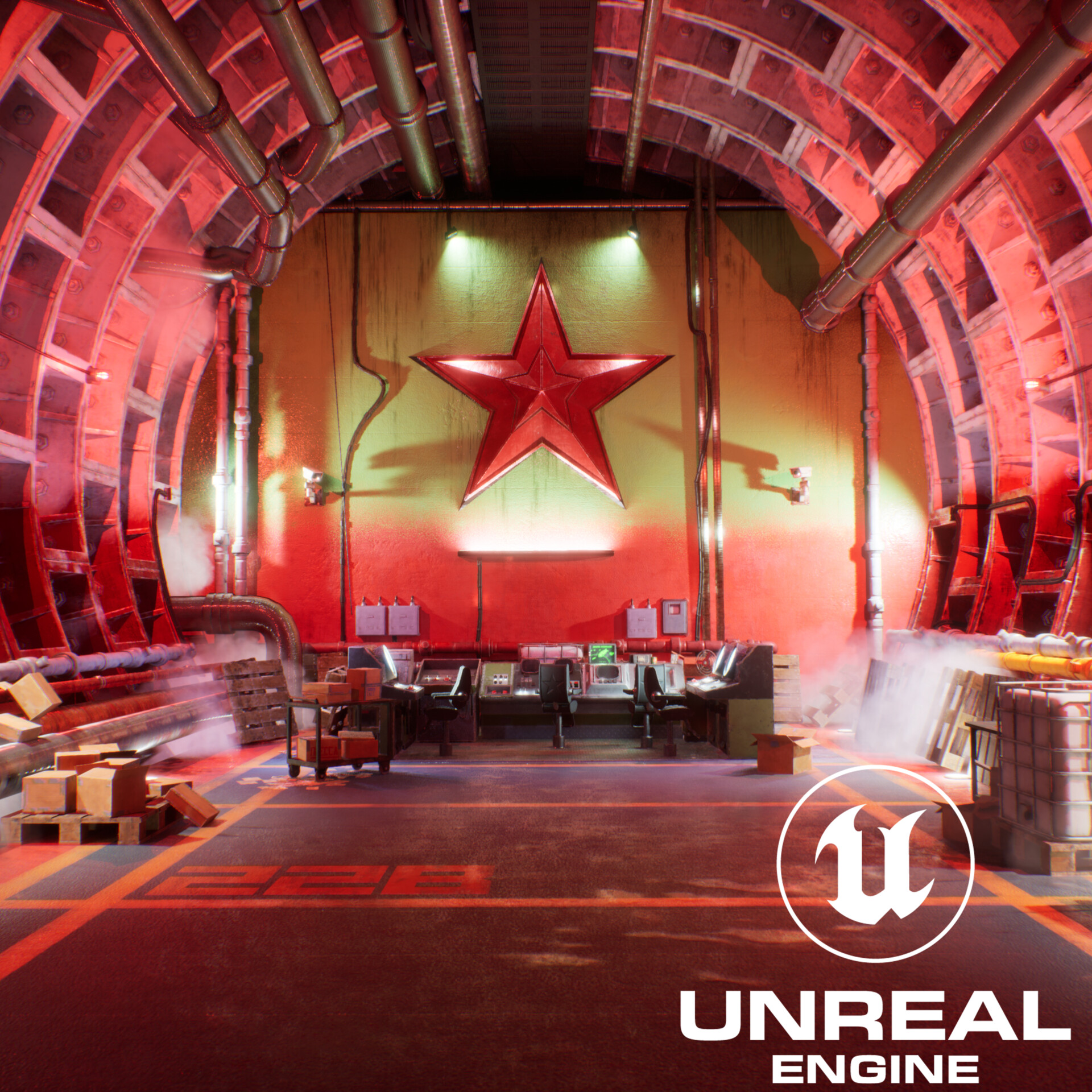 ArtStation - Soviet Bunker