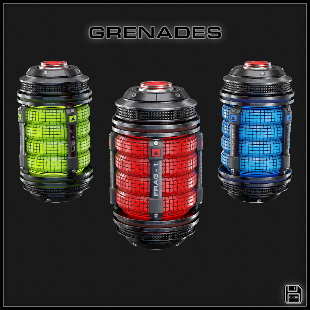 ArtStation - Grenades