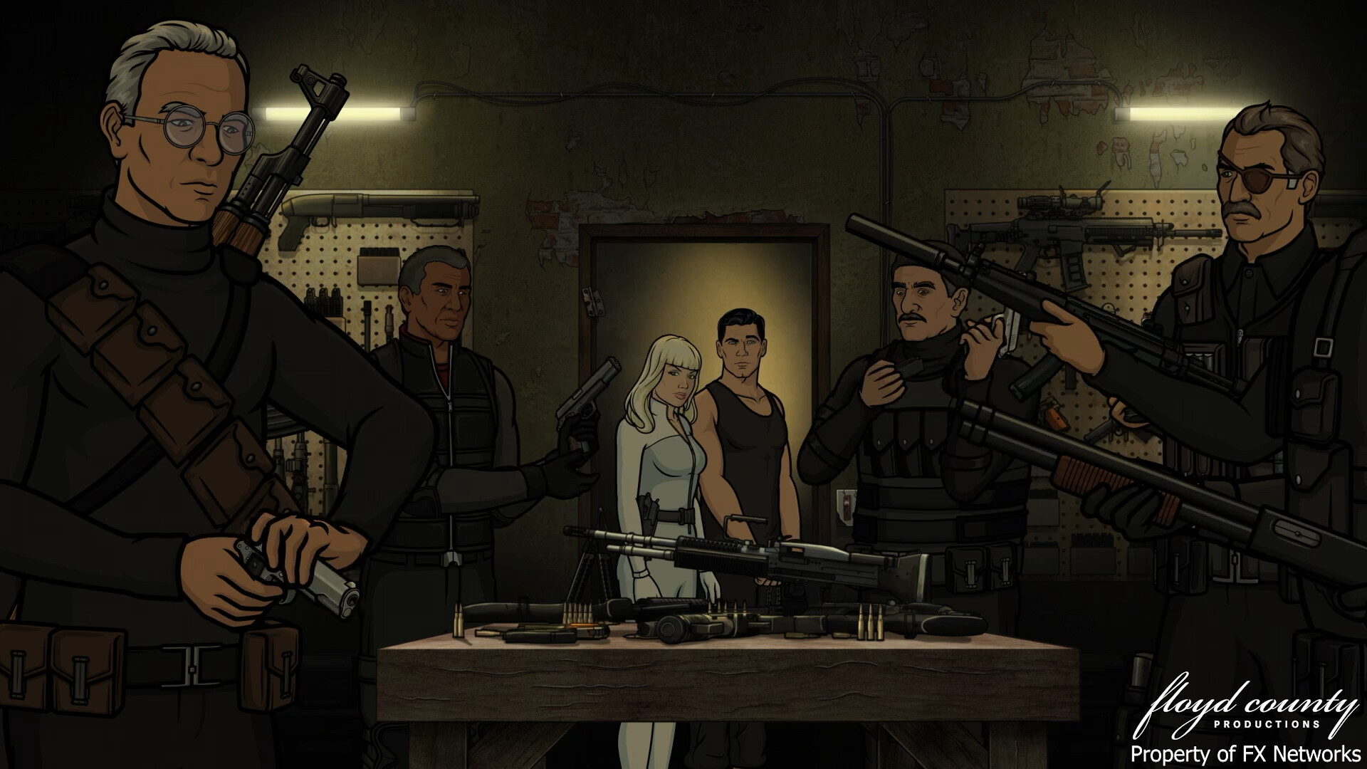 ArtStation - Archer 'Into The Cold' 3D Environment: KGB Hallway