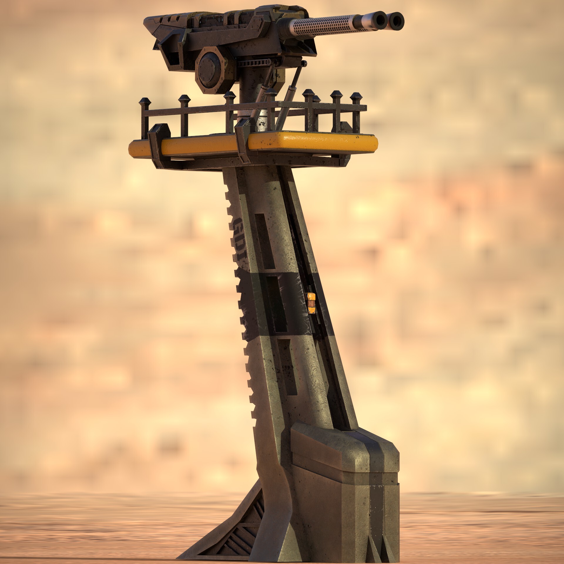 ArtStation - Watchtower - GDI Command & Conquer Fan art