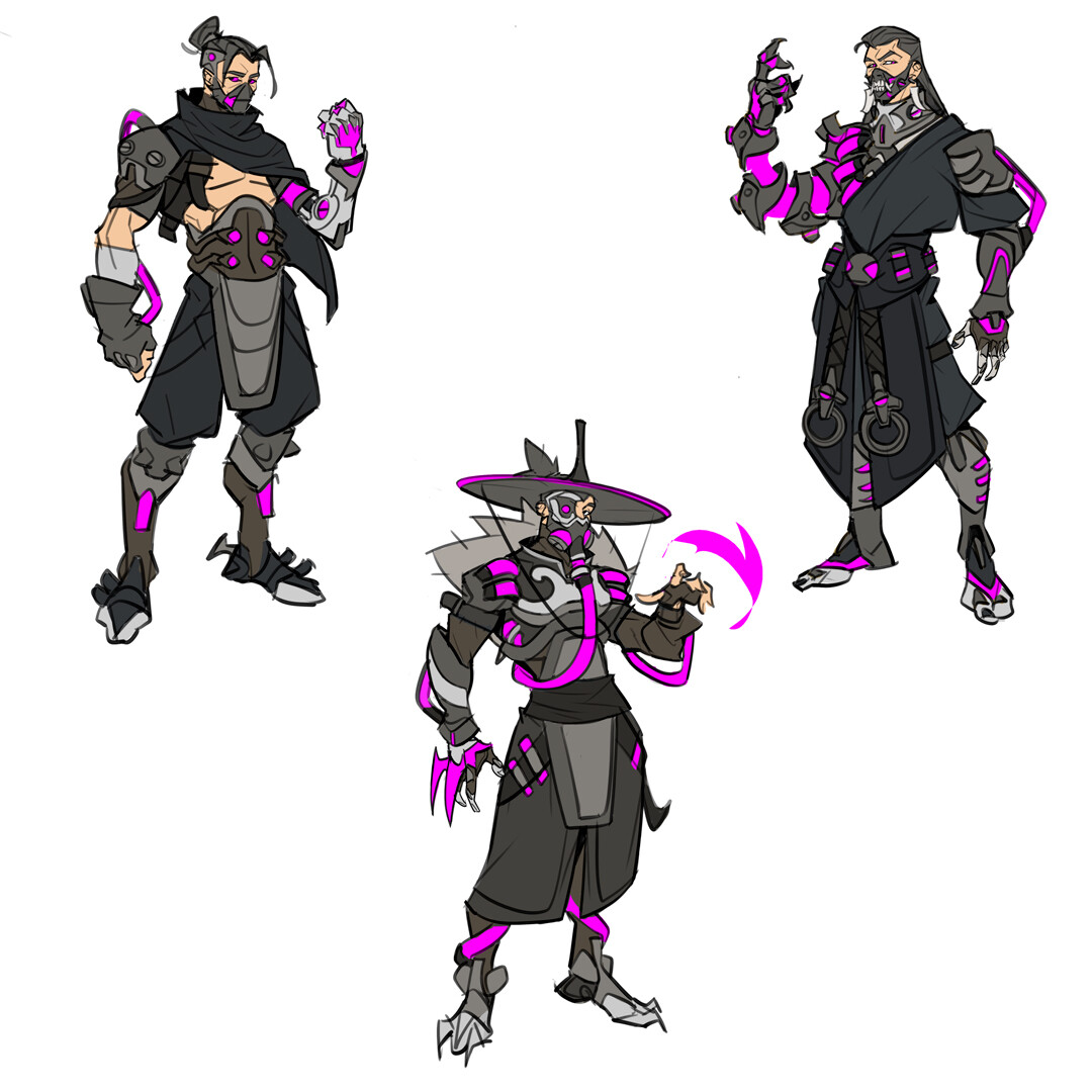 ArtStation - Cyber punk character