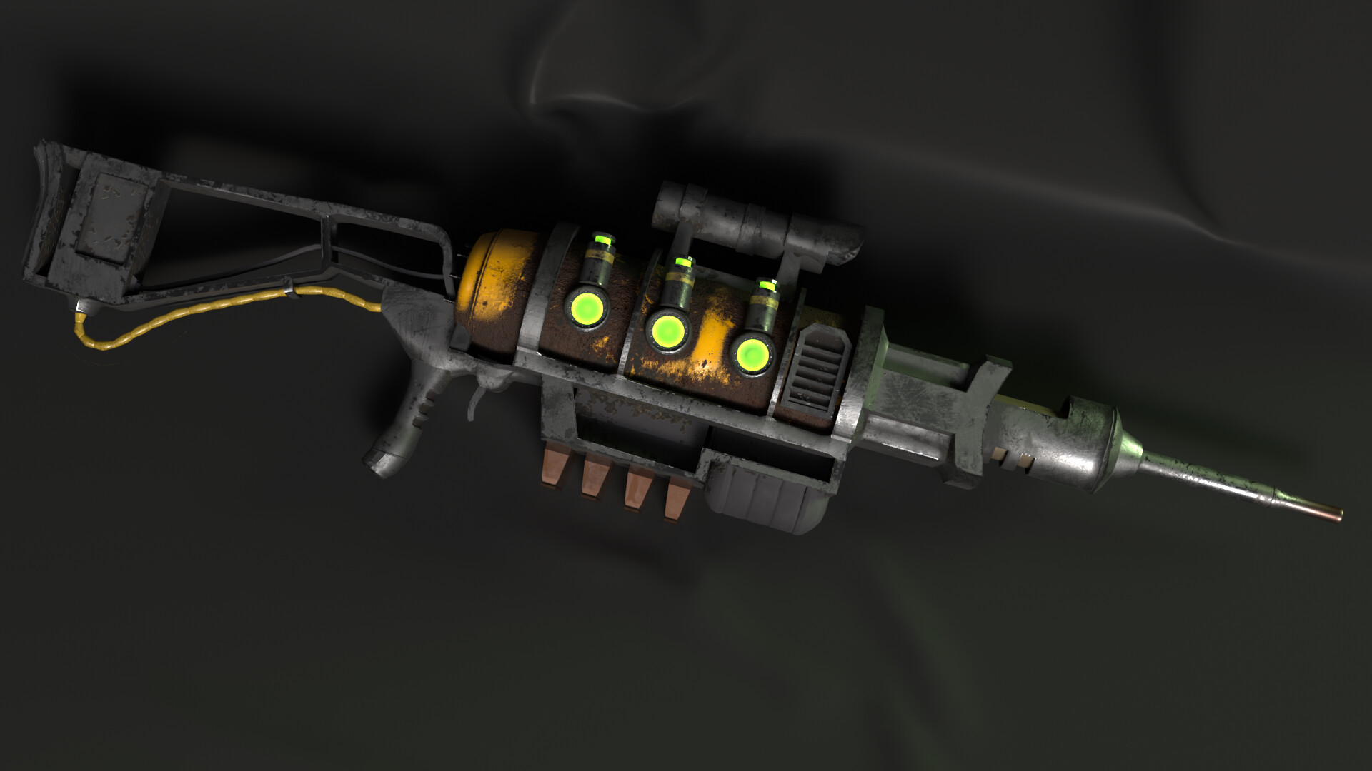 ArtStation - Plasma Rifle Fallout FanArt