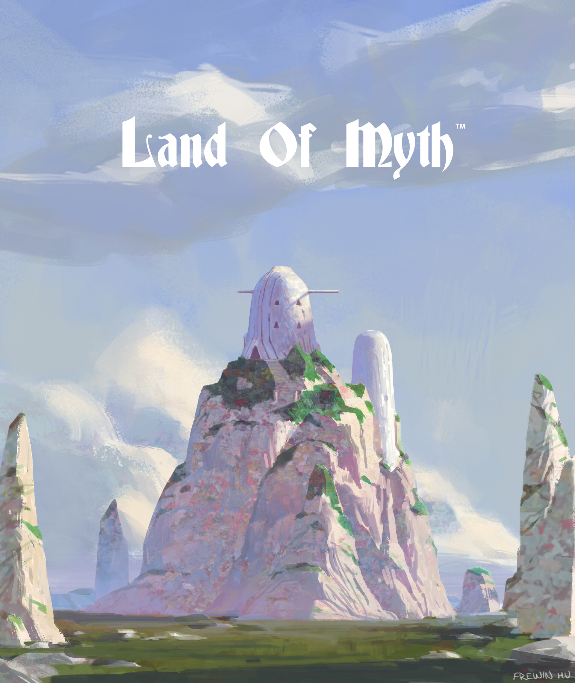 ArtStation - Land of Myth, Skylands concept exploration