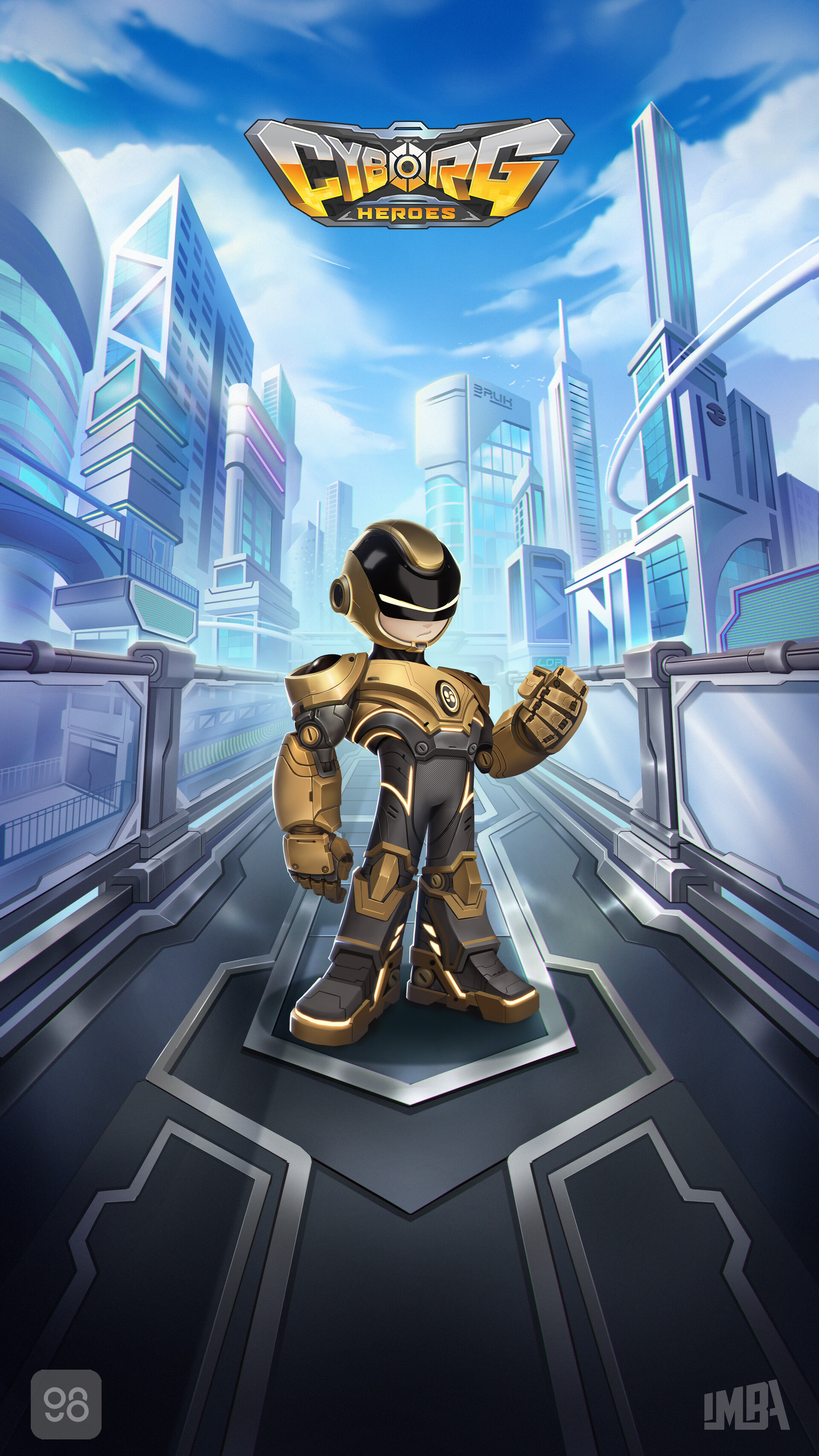 ArtStation - CYBORG HEROES