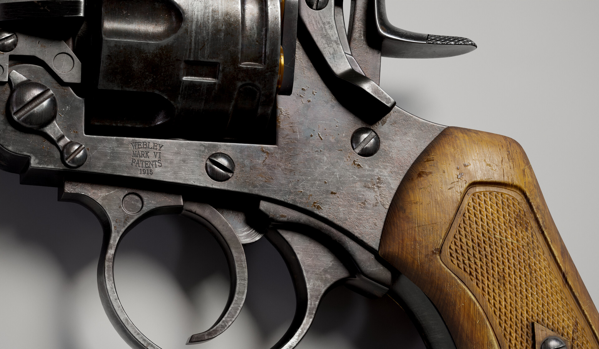ArtStation - Webley Revolver