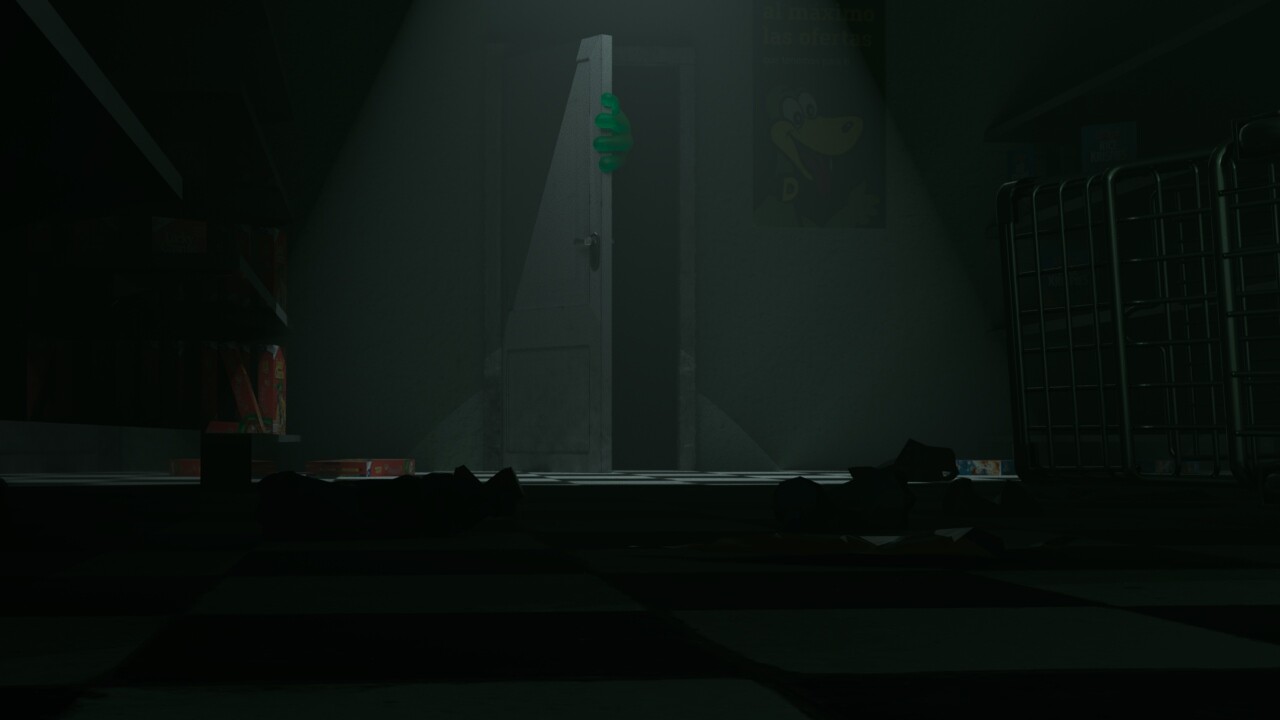 ArtStation - Horror Scene Supermarket