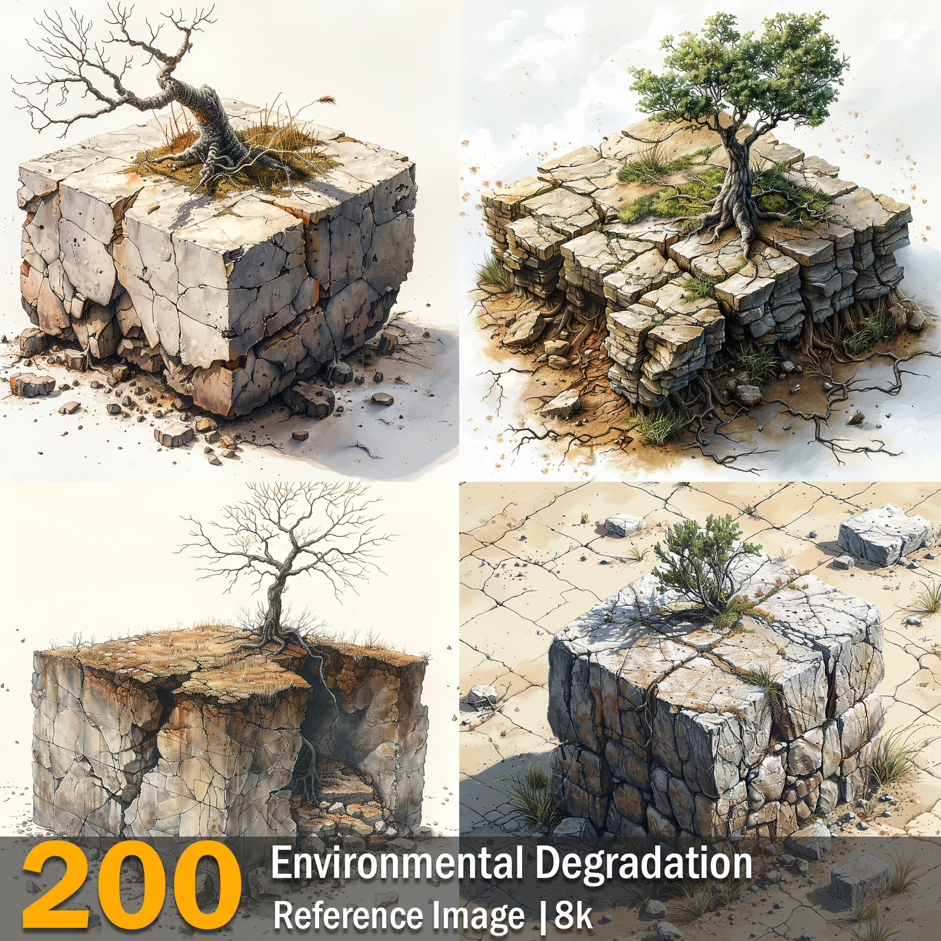 ArtStation - Environmental Degradation | Reference Images | 4k