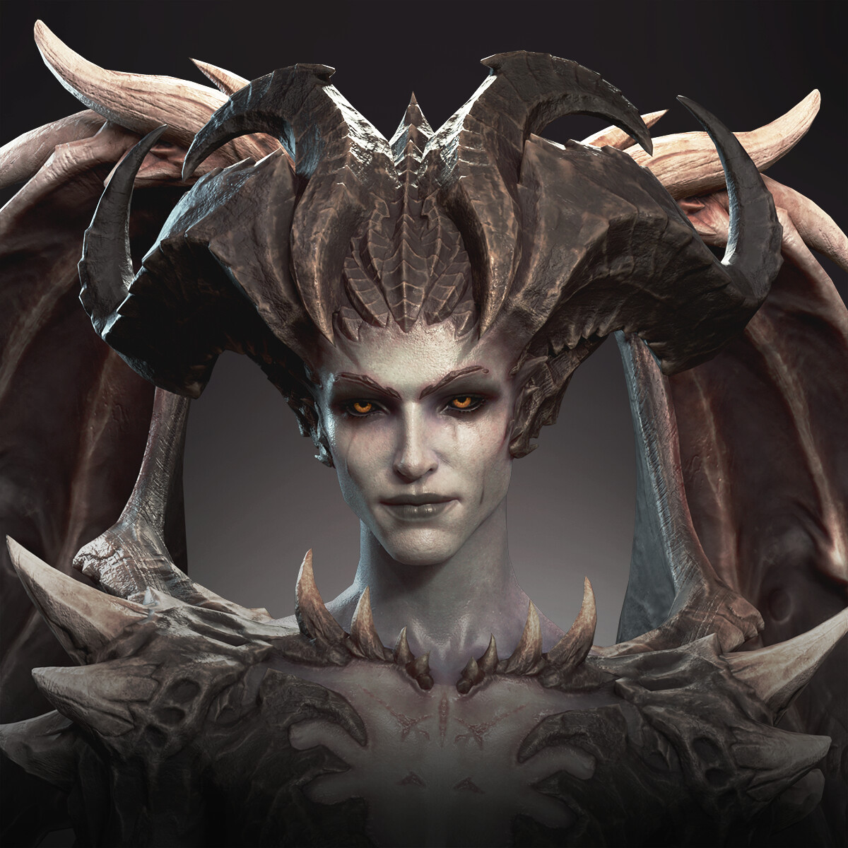 ArtStation - Demon Lady