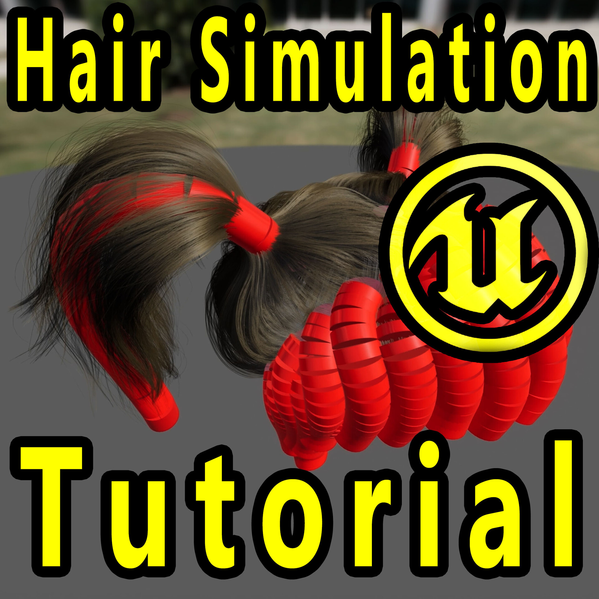 ArtStation - (Tutorial) UE5 Hair Simulation - Group IDs, Custom Guides ...