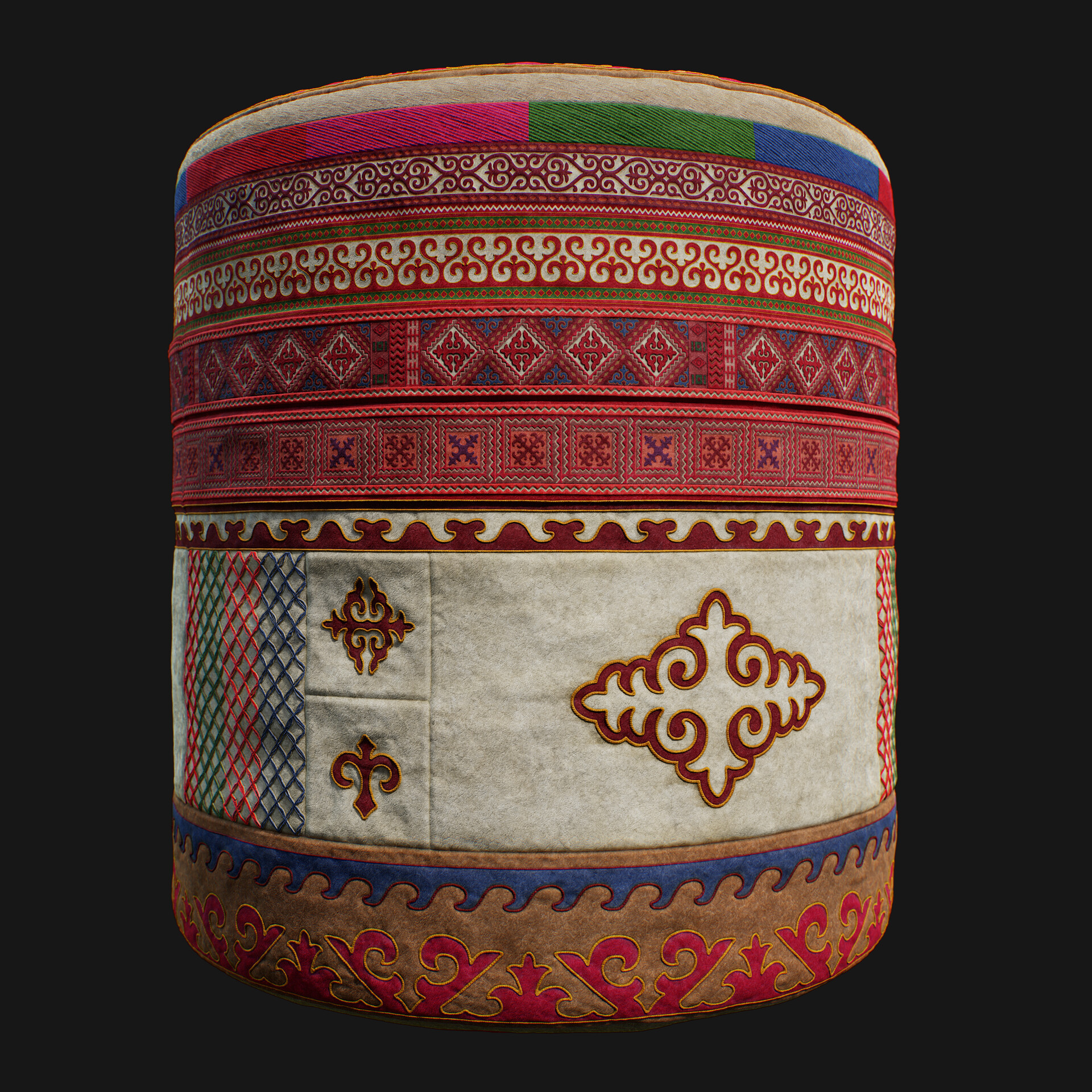 ArtStation - Kyrgyzstan yurt