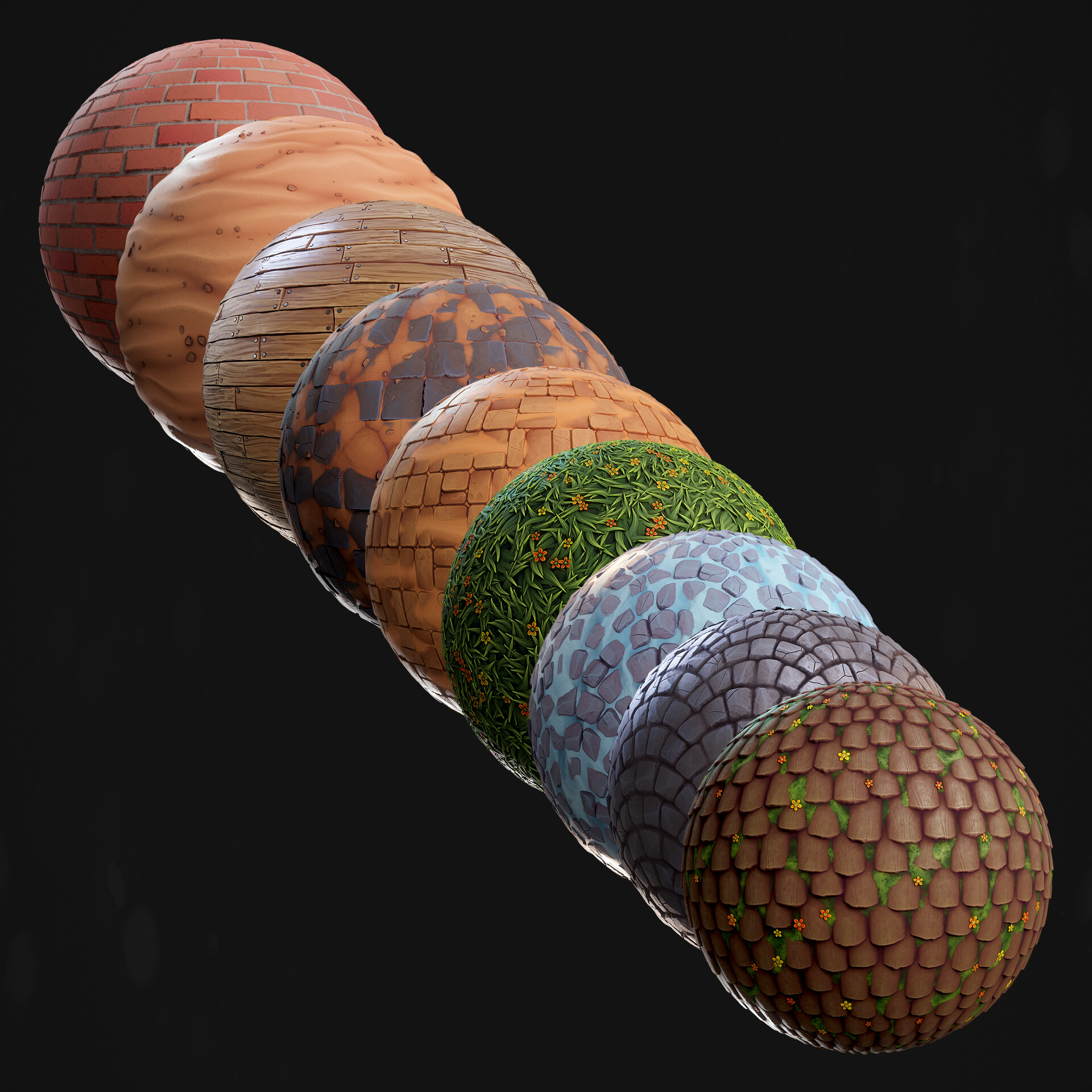 ArtStation - Stylised Materials