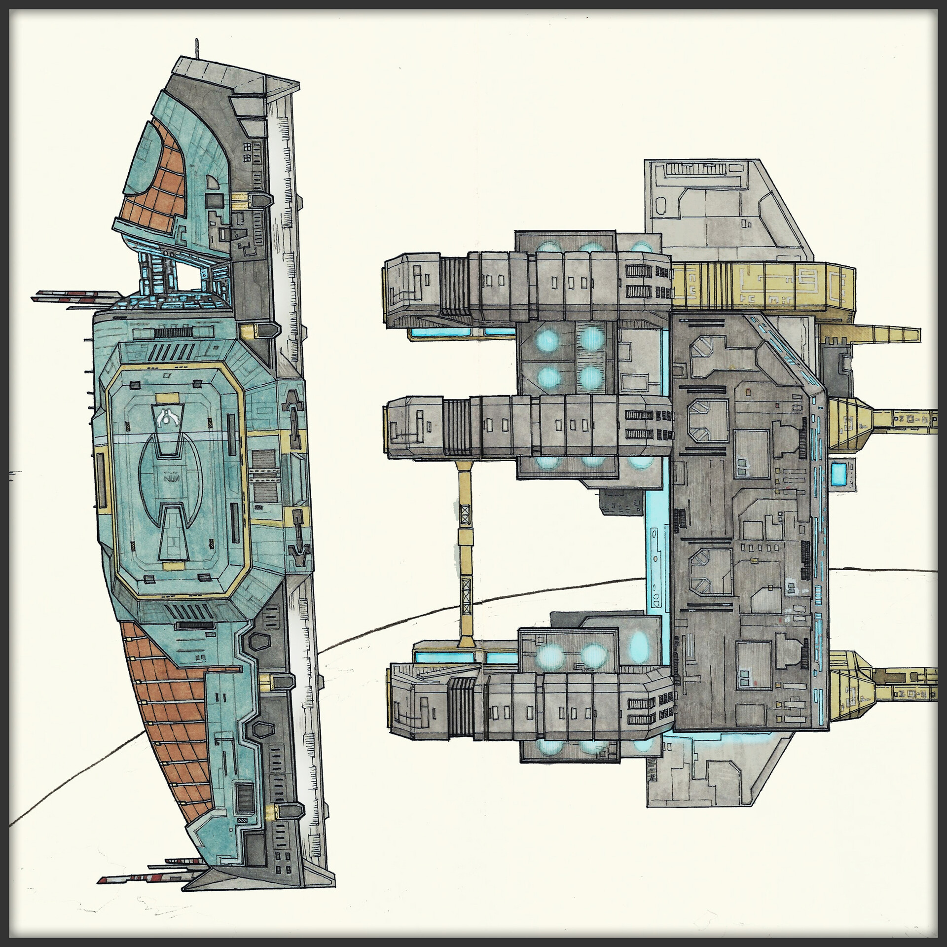 ArtStation - Kushan Mothership