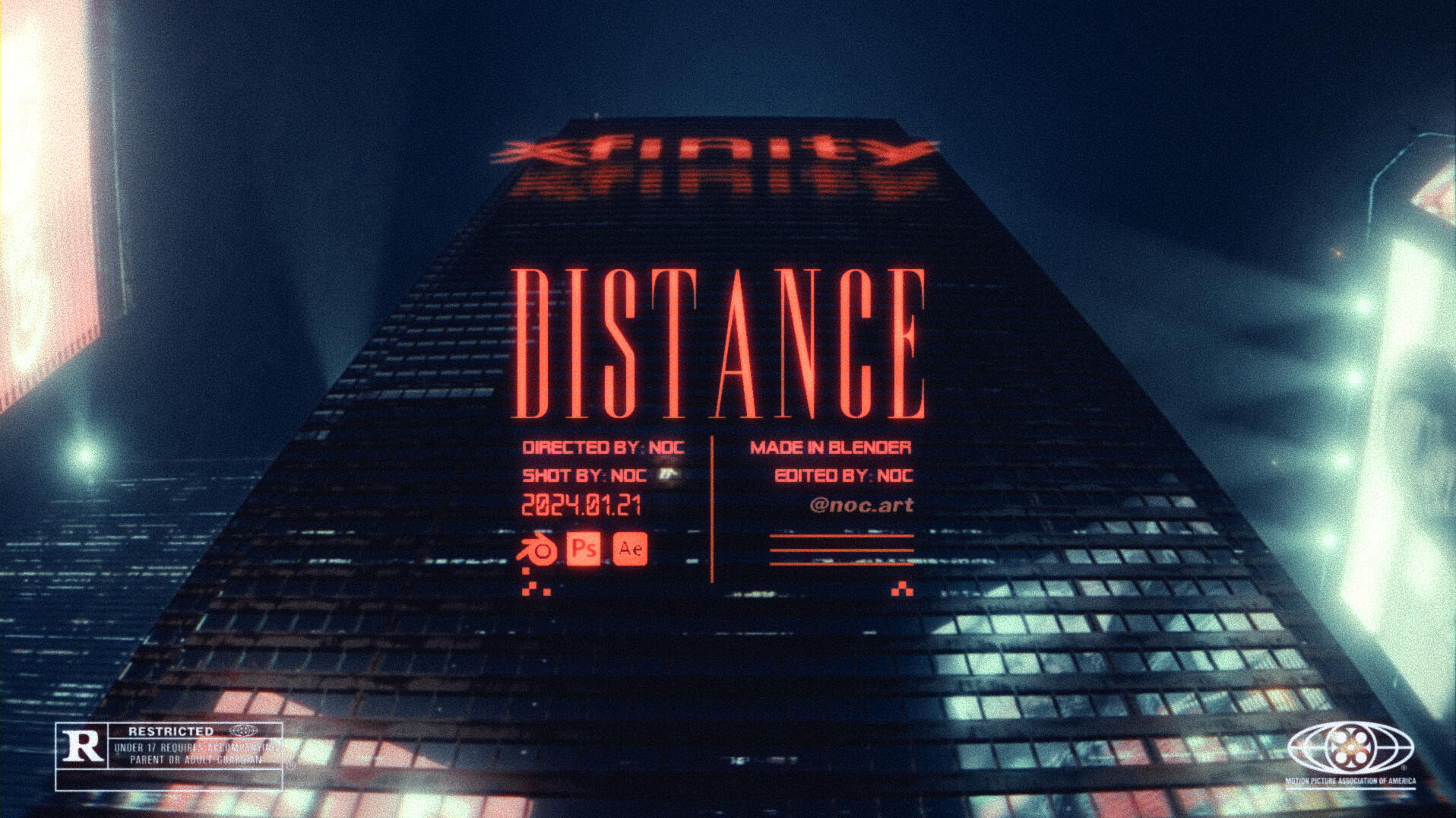 ArtStation - "Distance" — A Blender Short