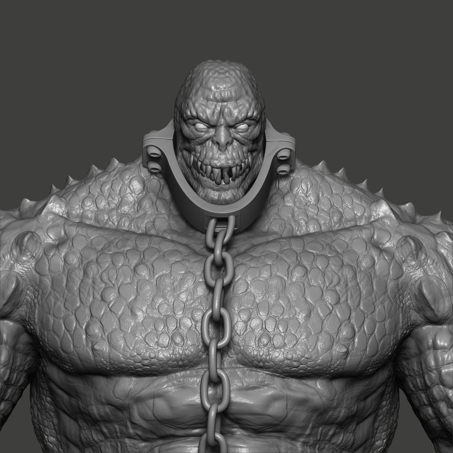 ArtStation - Killer Croc Creature Design my version