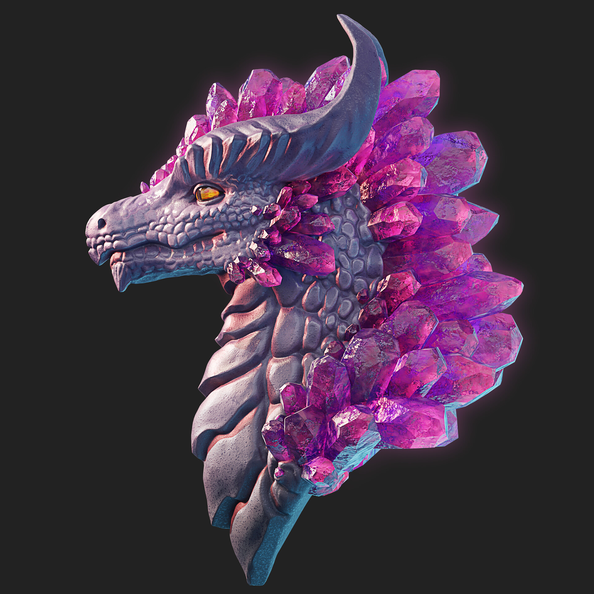 ArtStation - Crystal Dragon