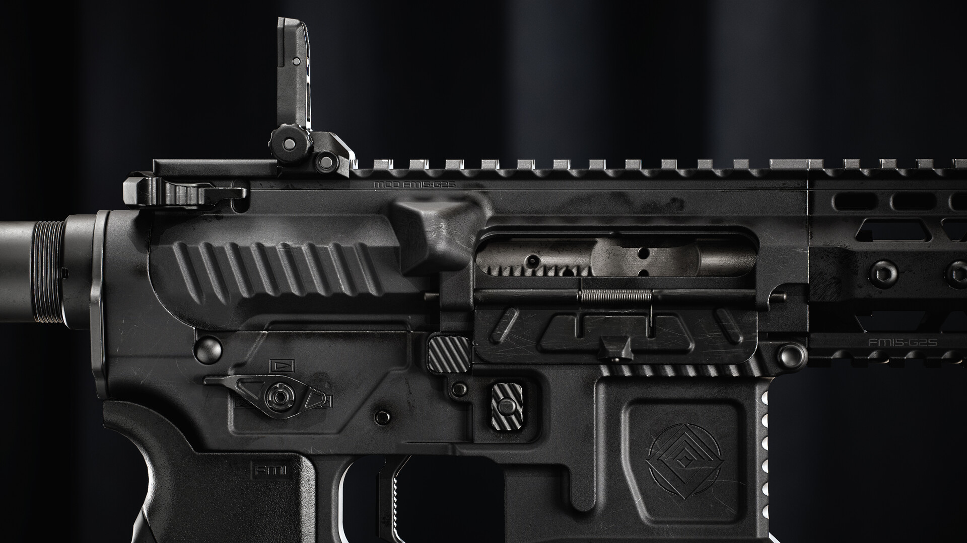 ArtStation - AR-15 Custom