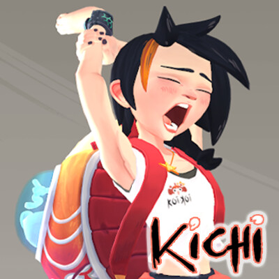 ArtStation - Kichi the Delivery Girl - Neo Tokyo Challenge 2023